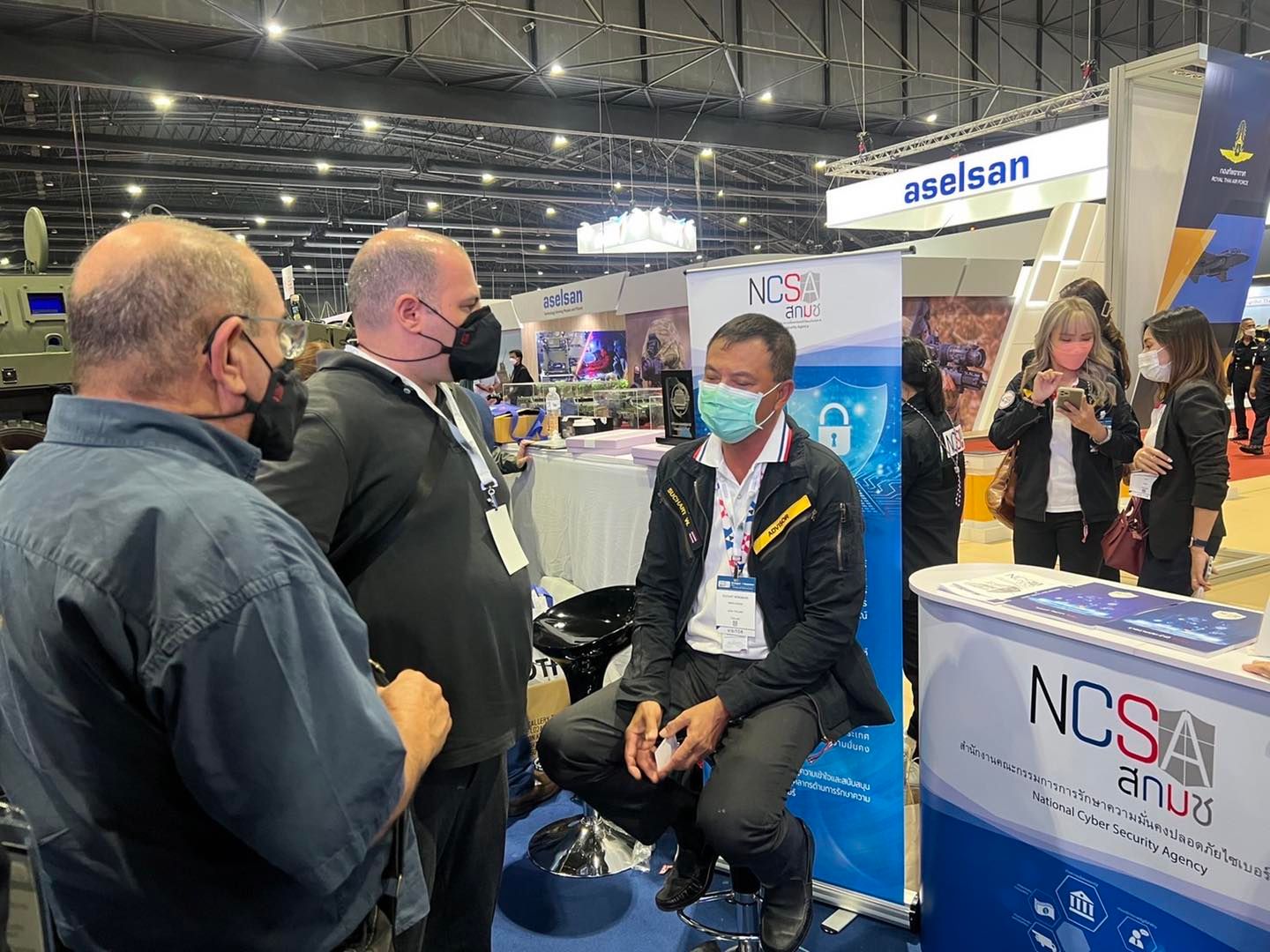 สกมช. ร่วม สทป.ออกบูธ งาน Defense&security 2022 | CTF Thailand