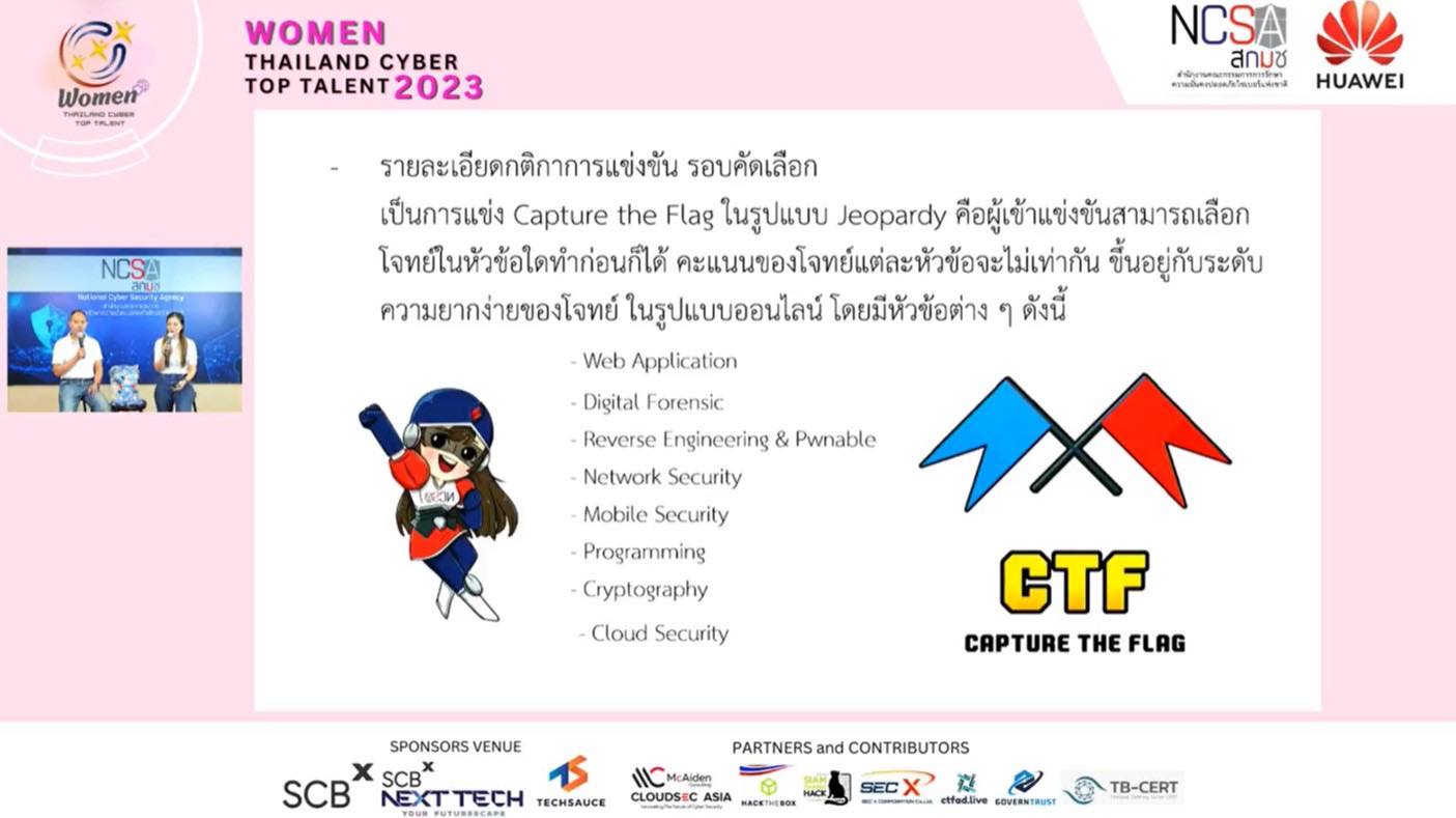 ประกาศทีมผู้ผ่านเข้ารอบชิงชนะเลิศ !! “Women Thailand Cyber Top Talent 2023” เฟ้นหาสุดยอดผู้หญิง ...