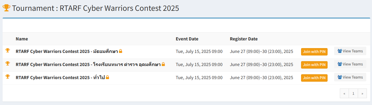 CTFAD Portal Registration Guide - CTF Thailand